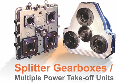 Industrial Pump Drives / Splitter Gearboxes / Multiple Power Take-off ...